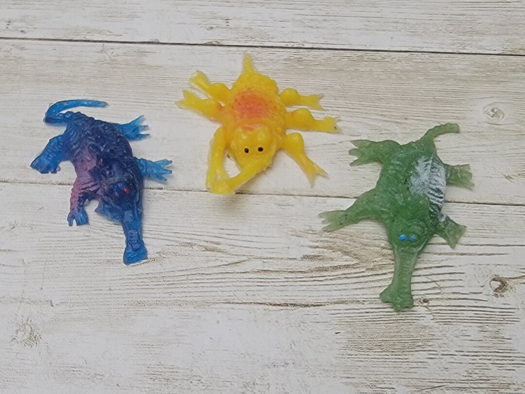 1960s Rubber Slurfie Ugly Monster Jiggler Lot of 3 Hong Kong - Etsy