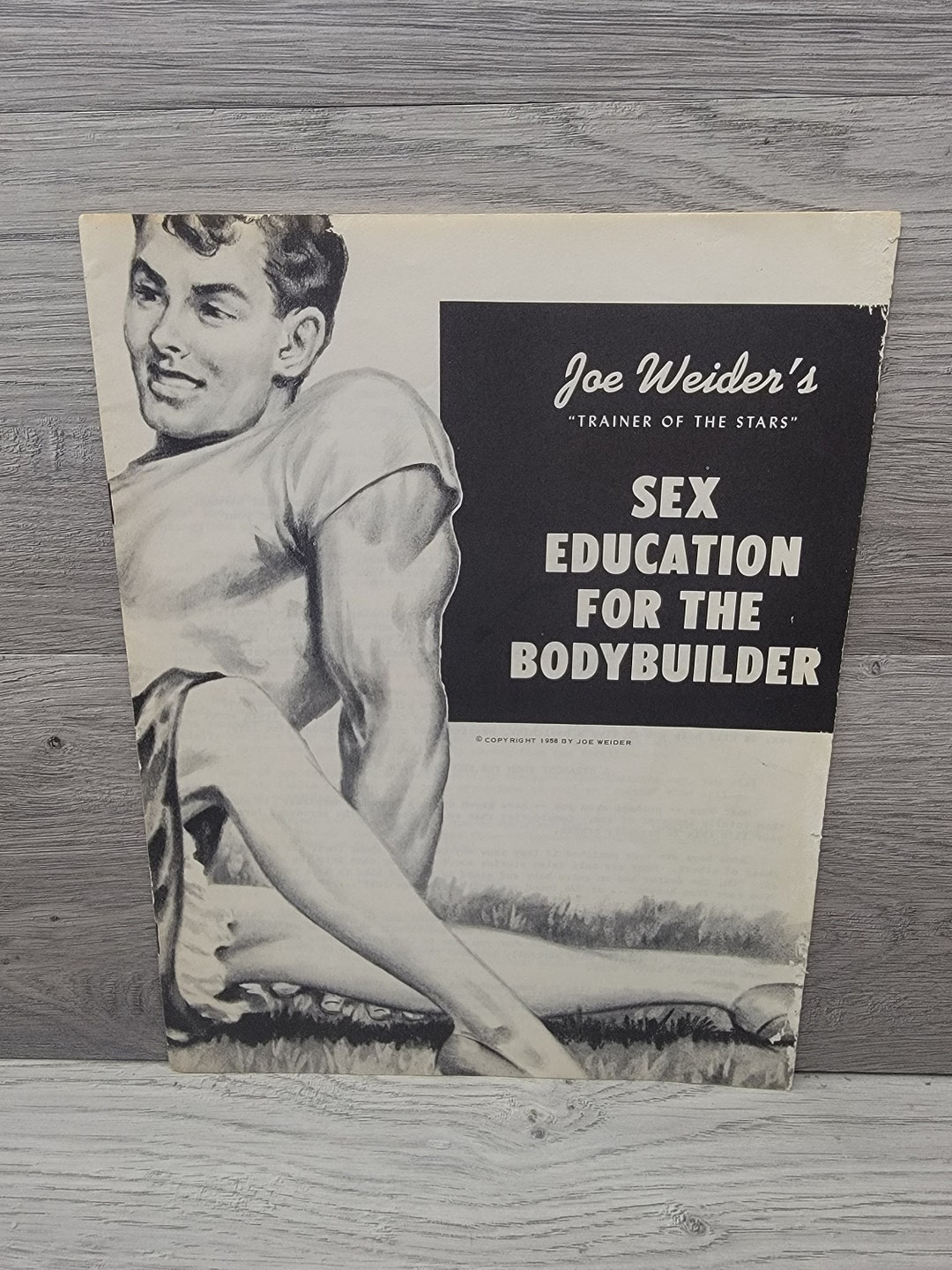 1958 Joe Weider Education for the Bodybuilder Bodybuilding Muscle ...