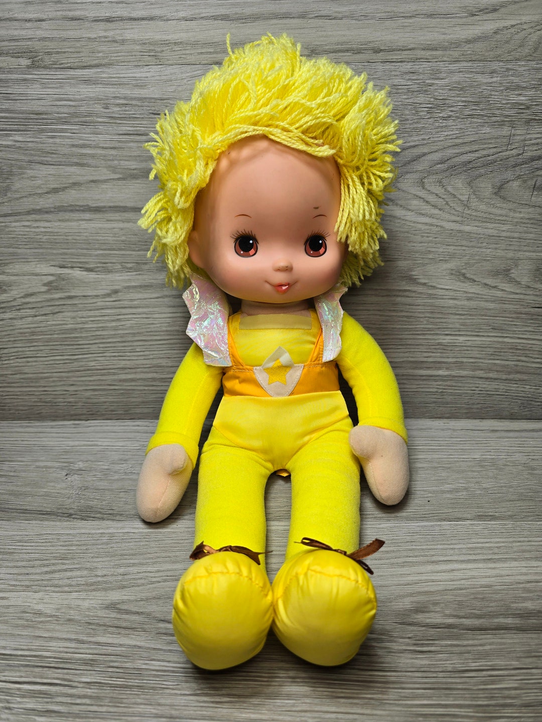 Rainbow Brite Canary Yellow Doll - Large 21" - Etsy