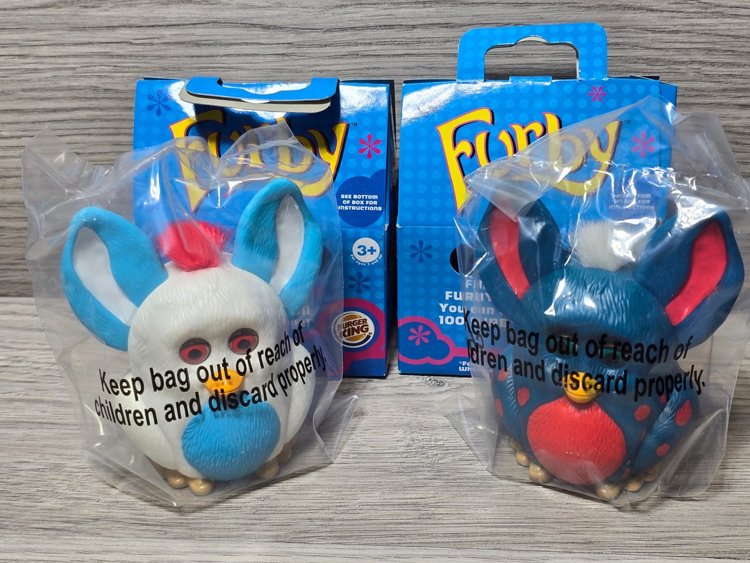 1998 Furby Toy Lot of 2 NOS Burger King Mcdonald's Happy Meal - Etsy