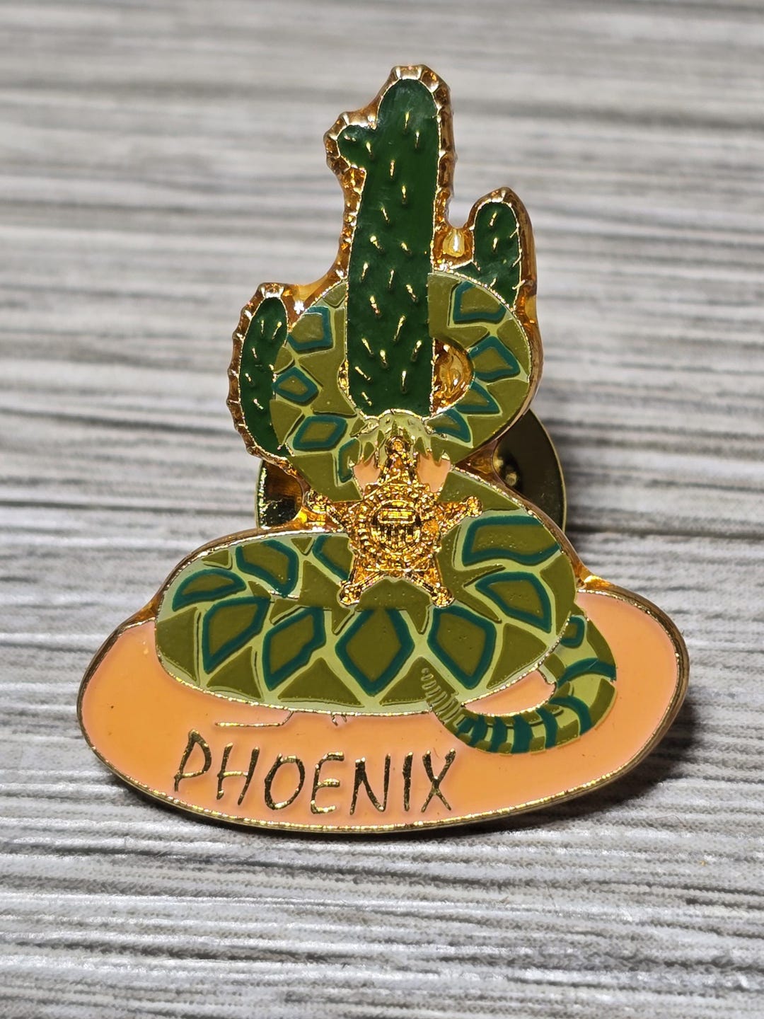 Secret Service Lapel Pin Phoenix Arizona Pinback Button Law Enforcement ...