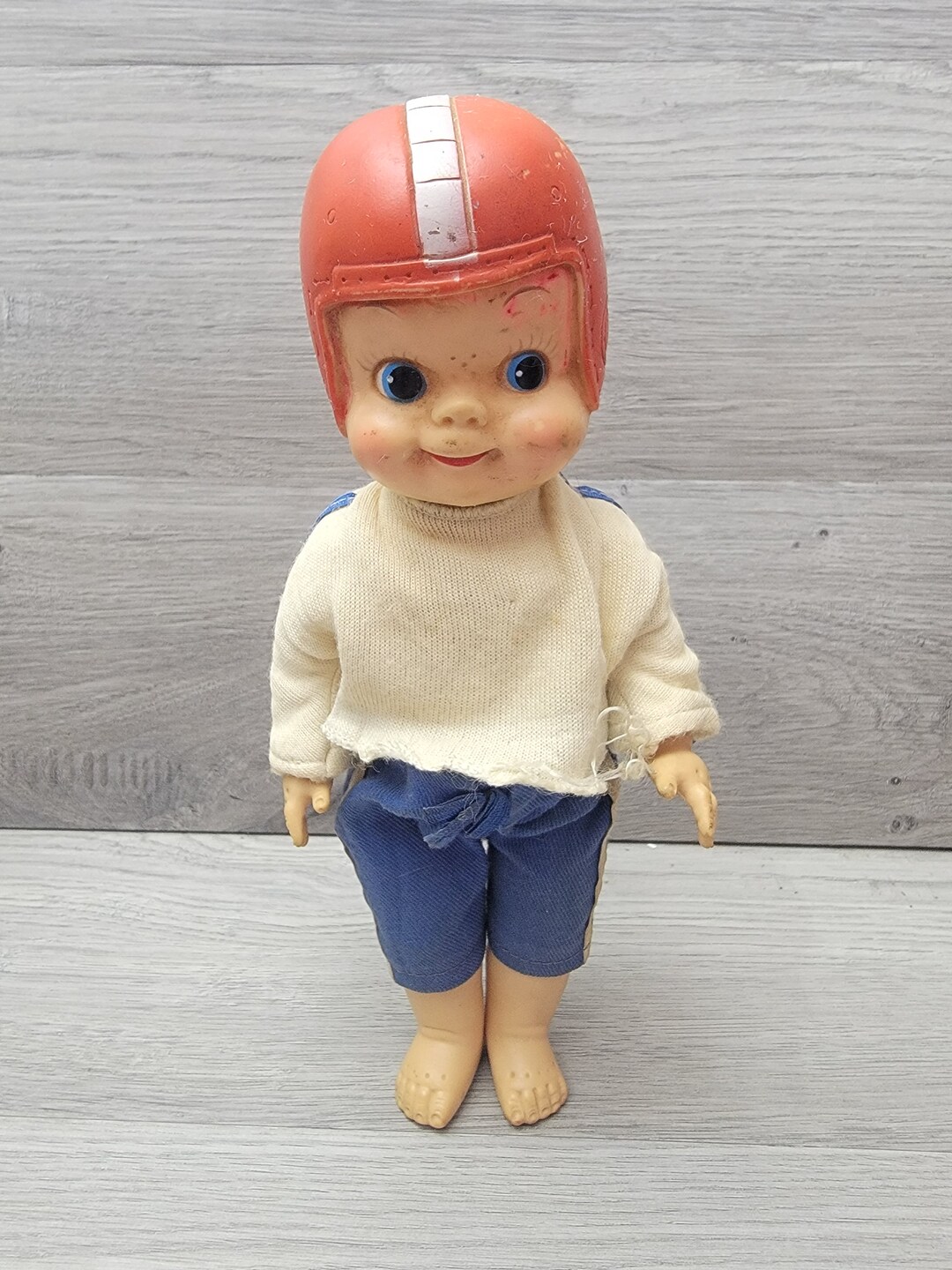 1950s Effanbee Football Player Mickey Vinyl Doll Toy - Etsy