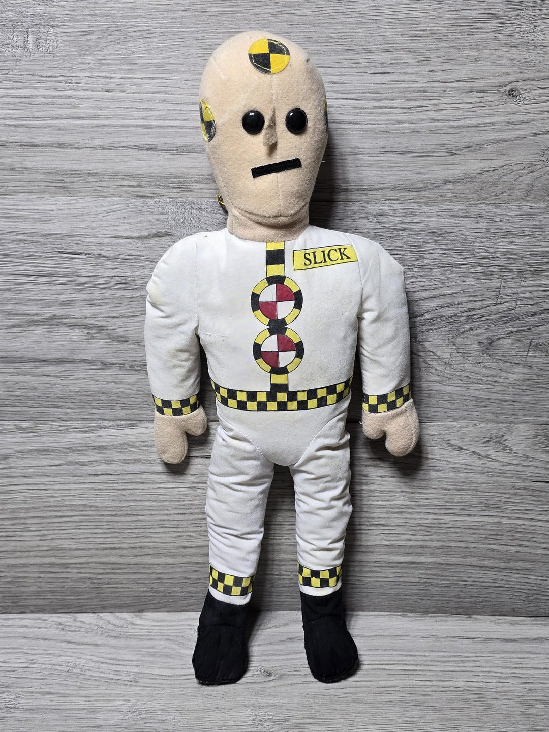 1992 Tyco Crash Test Dummies Plush Doll Slick 16 Ace Novelties - Etsy