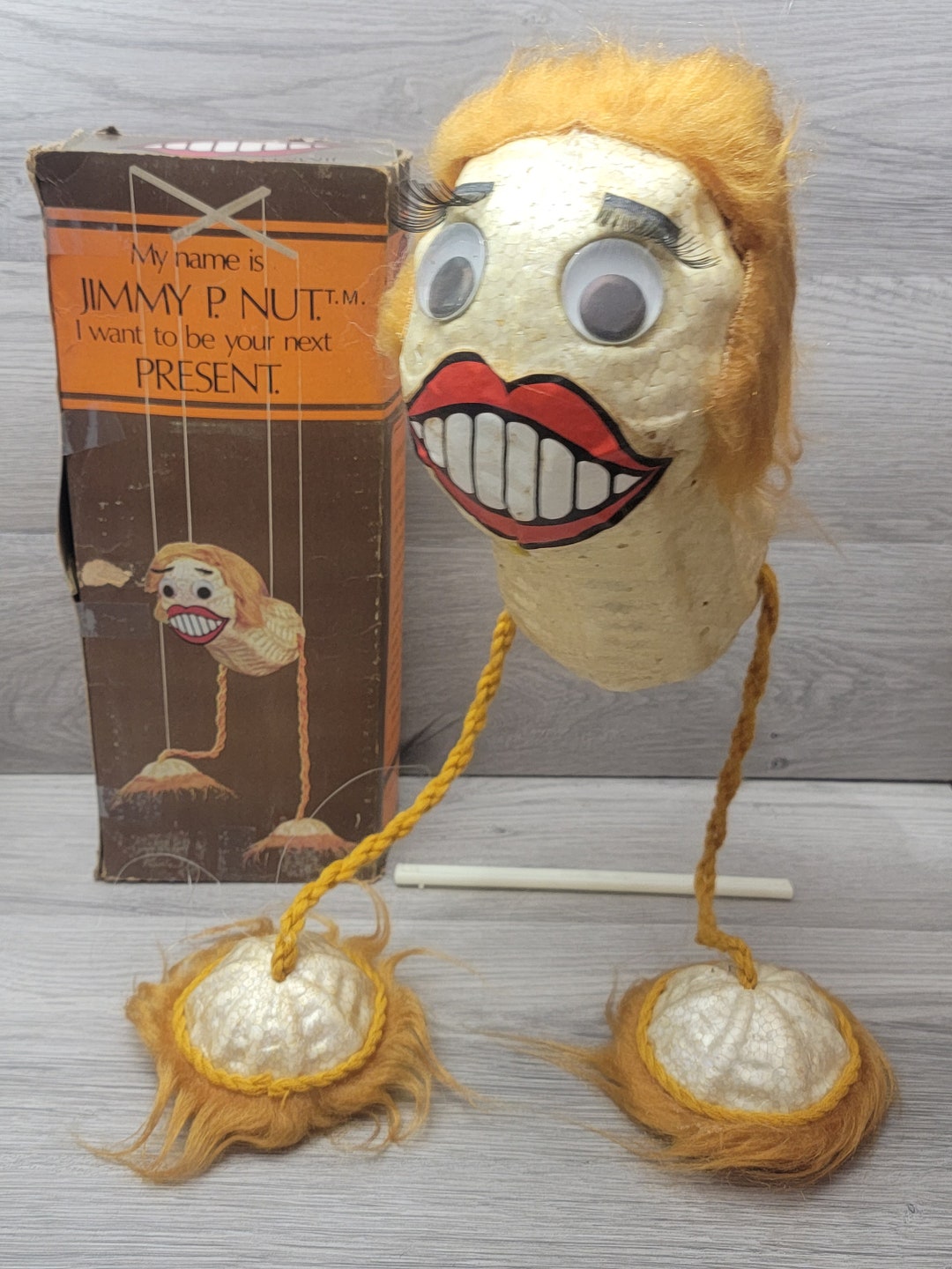 1977 Jimmy Carter Peanut Marionette Novelty Puppet Styrofoam Doll - Etsy