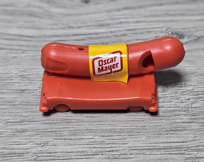 1970s Oscar Mayer 2" Wiener Promotional Advertising Whistle ...