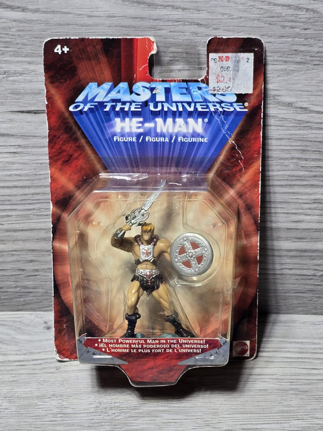 2002 Masters of the Universe MOTU He-man Mattel 2.75" Action Figure - Etsy