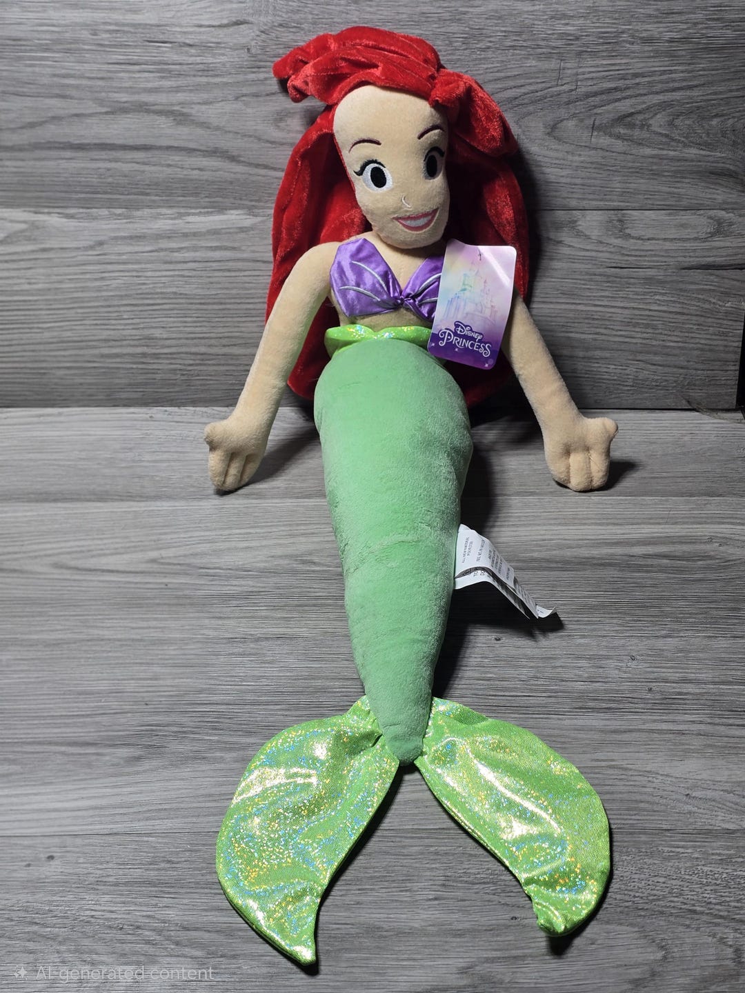 Disney Ariel Plush Doll 28” the Little Mermaid Stuffed Toy NWT - Etsy