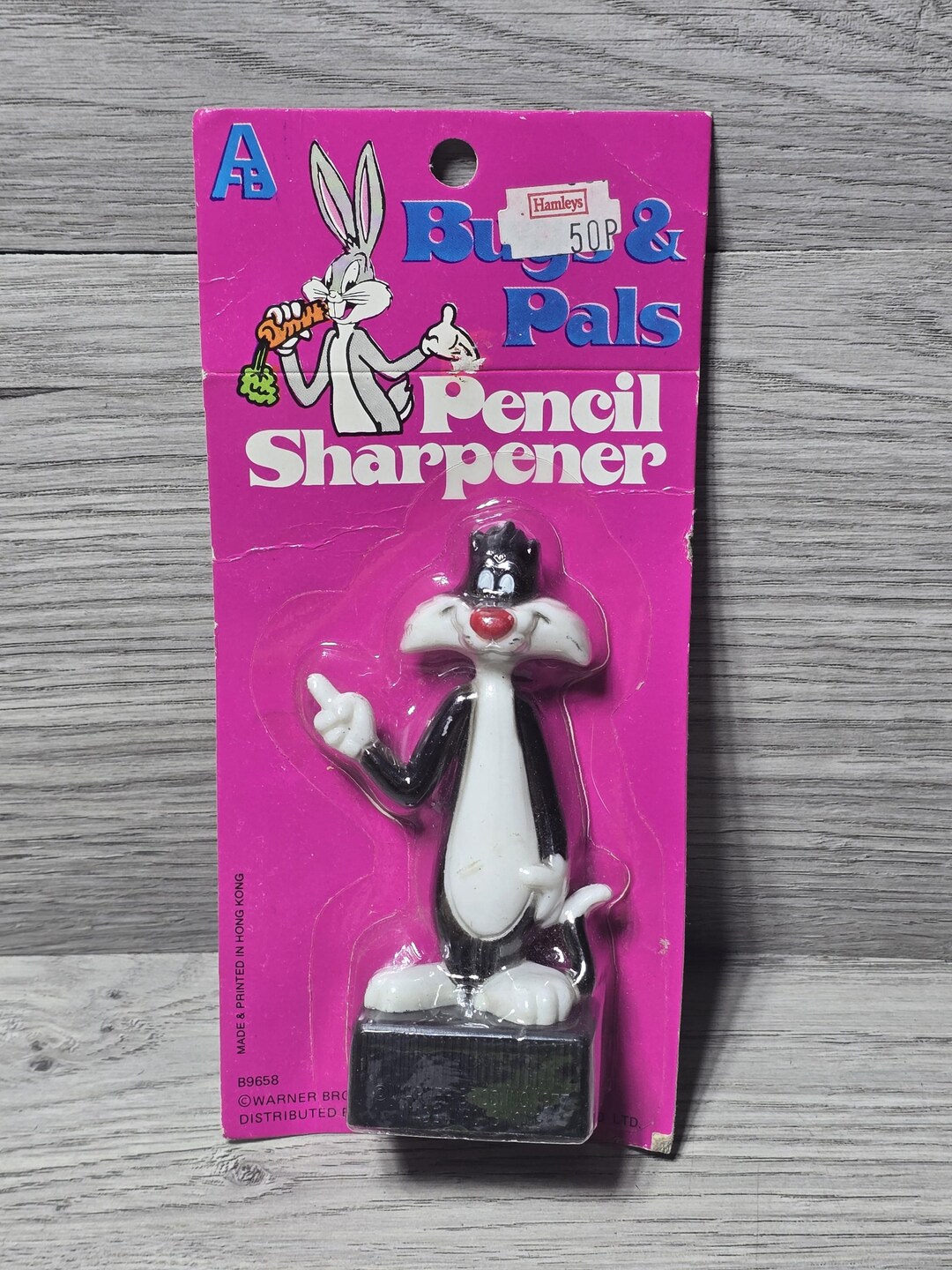 1970s AFB Bugs and Pals Looney Tunes Sylvester Cat Pencil Sharpener NOS ...