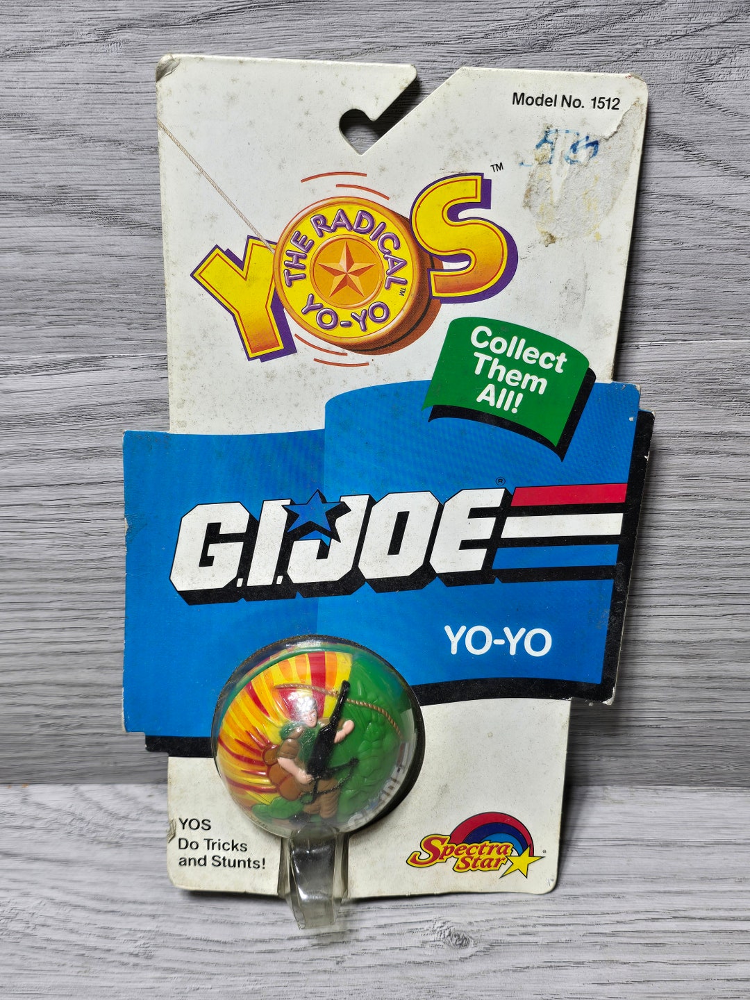 1988 SEALED Gi Joe ARAH Yo-yo Spectra Star - Etsy