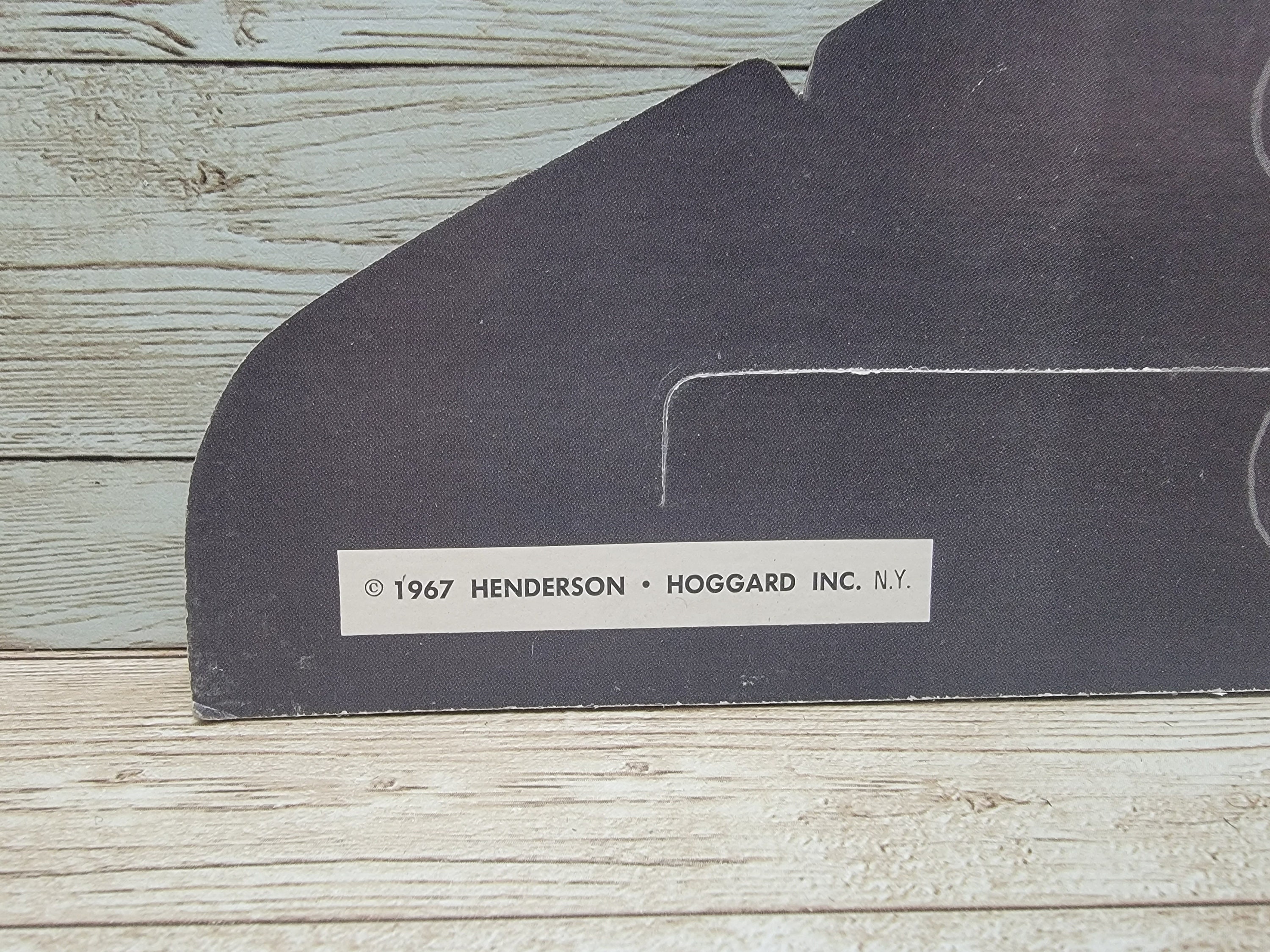 1967 RARE Ben Turpin Die-cut Cardboard Coat Hanger HENDERSON - Etsy