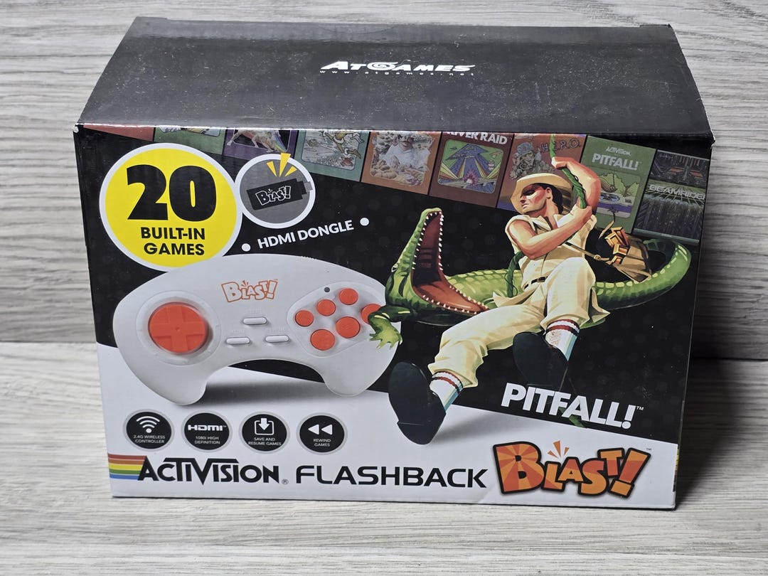 SEALED Atari Flashback Blast! Atari Hits - 20 Built-in Games - Etsy