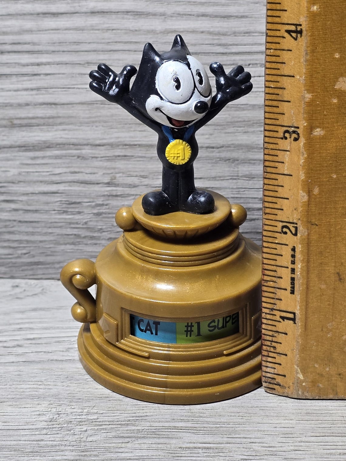 1990s Wendy's Felix the Cat Trophy With Rotating Awards Toy - Etsy