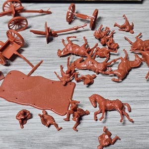Vintage Airfix Ho-00 Scale Royal Horse Artillery Miniature Model ...