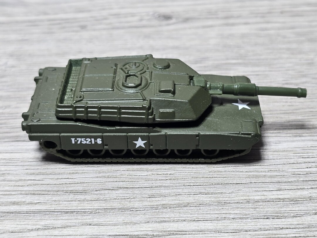 1994 Matchbox Abrams Main Battle Tank Military Diecast 1:113 Thailand ...