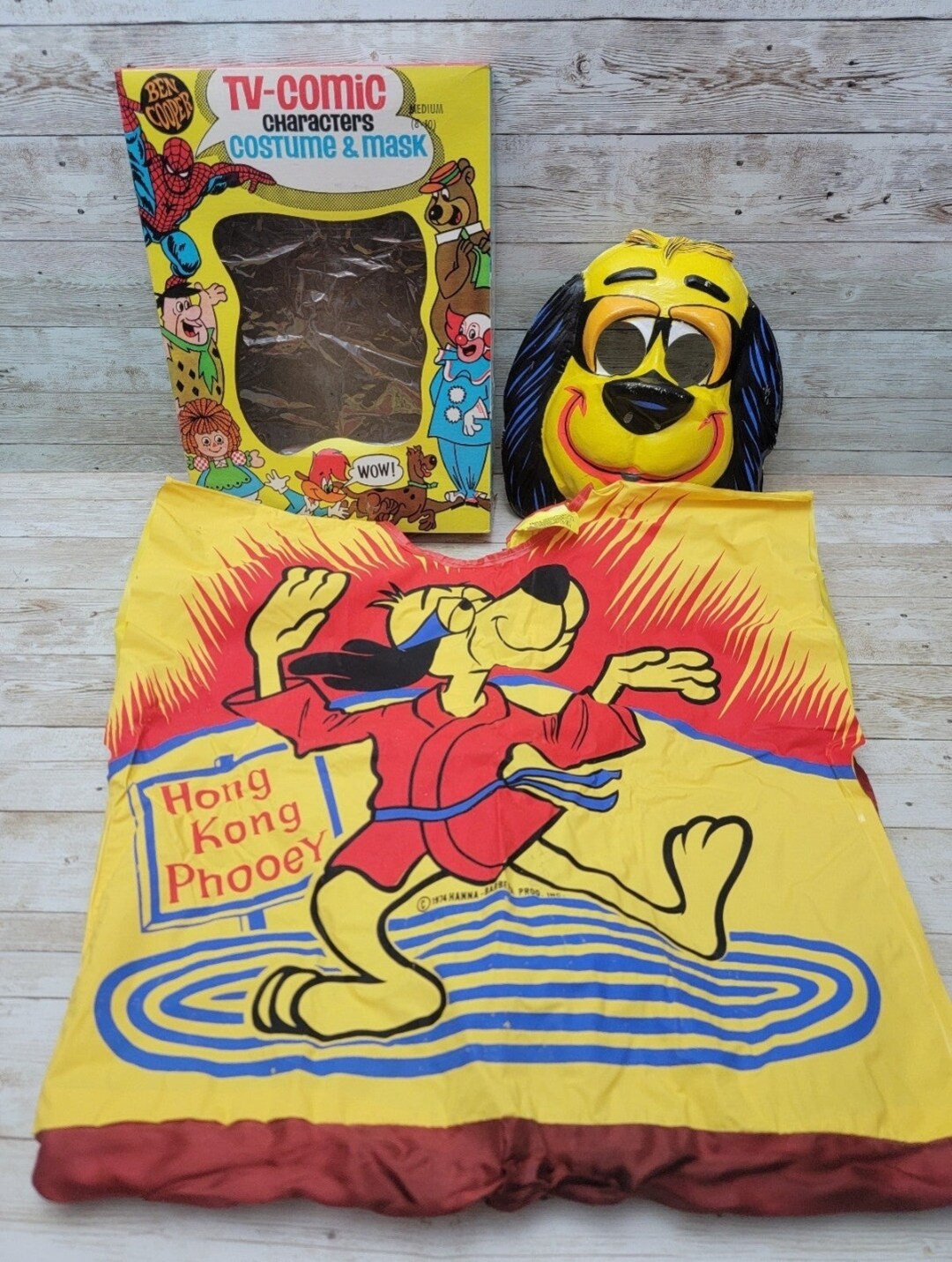 1974 RARE Hong Kong Phooey Ben Cooper Halloween Costume - Etsy