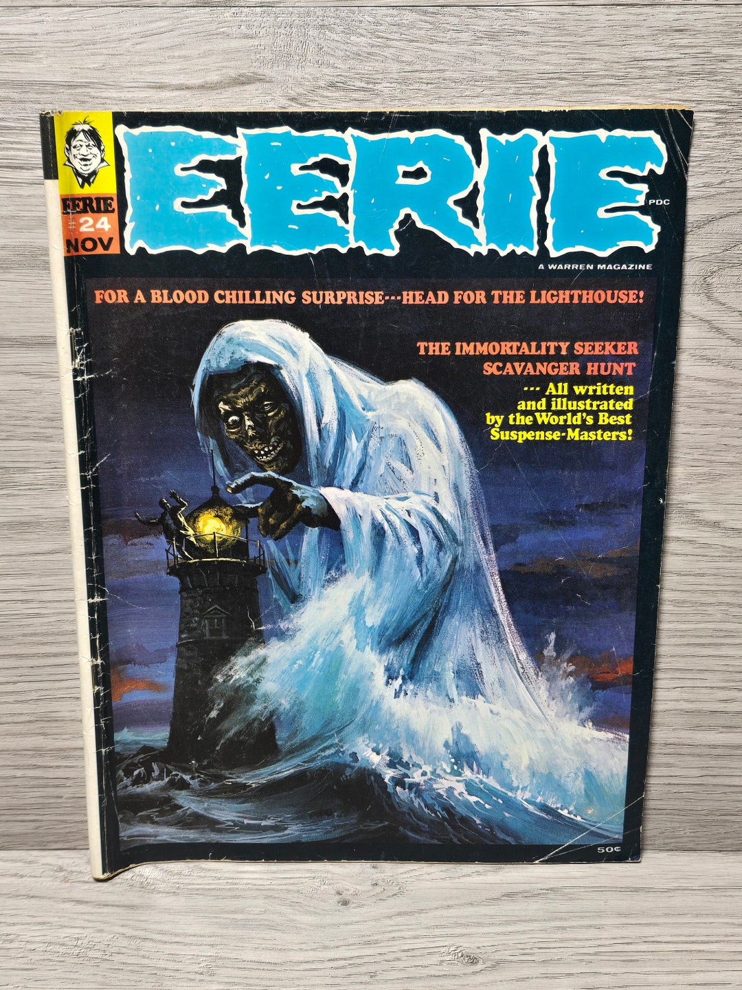 1969 Eerie Magazine #24 Warren Horror Comic - Etsy
