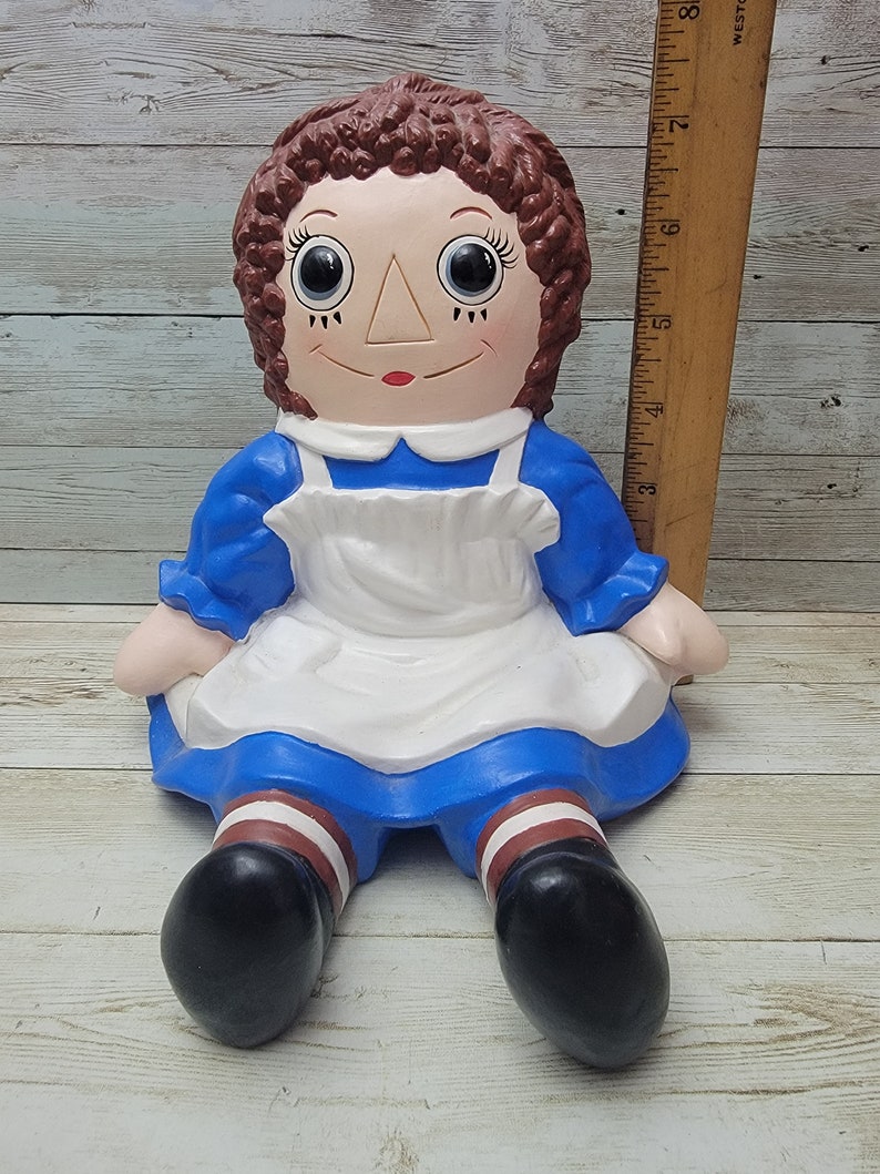 1970s Ceramic Raggedy Ann the Bobbs Merrill Co. Figurine - Etsy