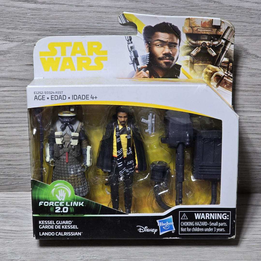 Star Wars Force Link 2.0 Lando Calrissian & Kessel Guard 2-pack NIB - Etsy