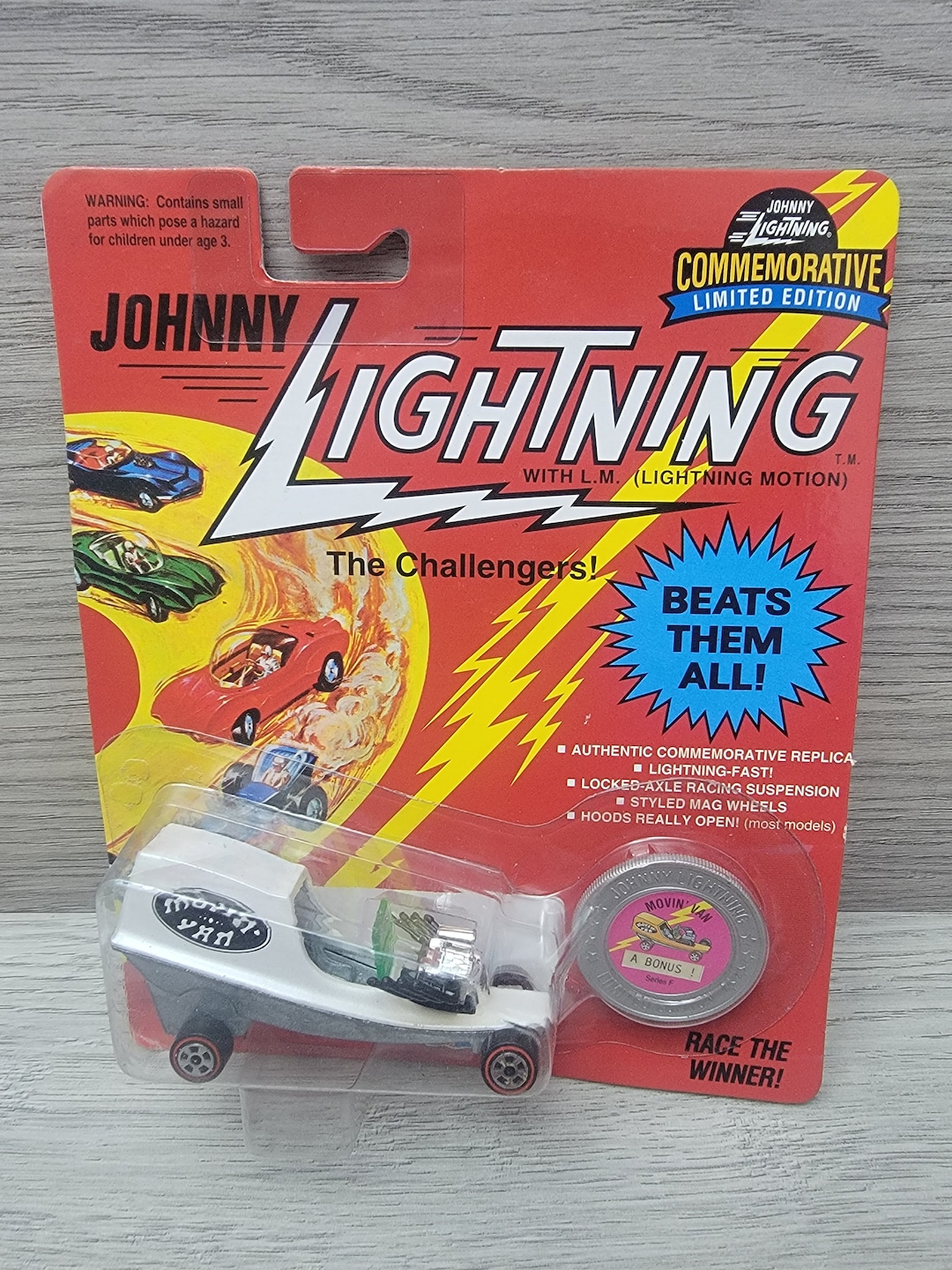 1993 Johnny Lightning Redline Movin' Van Challengers Series - Etsy