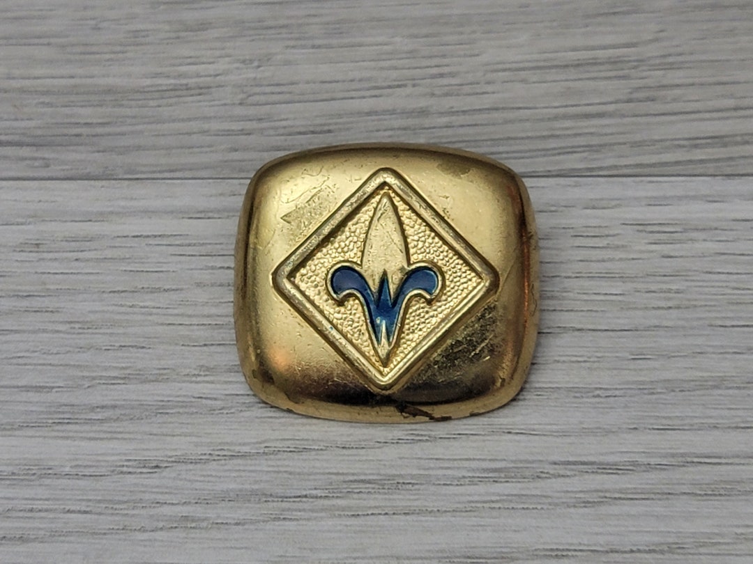 Vintage Boys Scouts of America BSA Brass Neckerchief Slide Clasp - Etsy