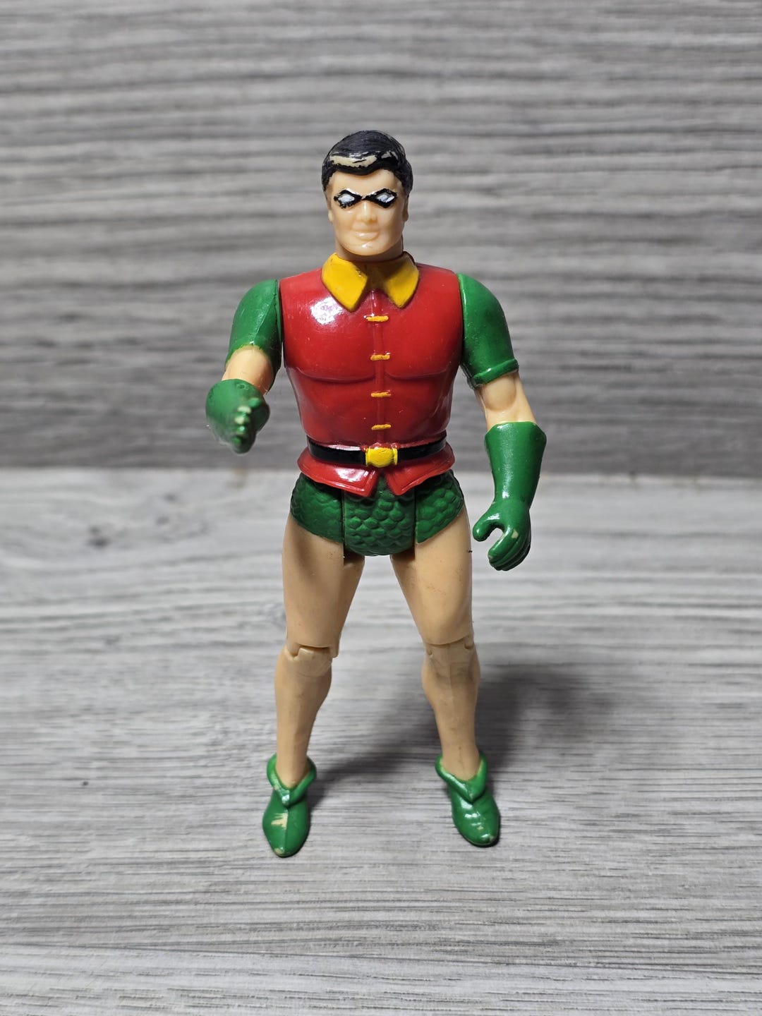 1989 Toy Biz Karate Chop Robin Figure Batman Super Powers Dc Super Hero ...
