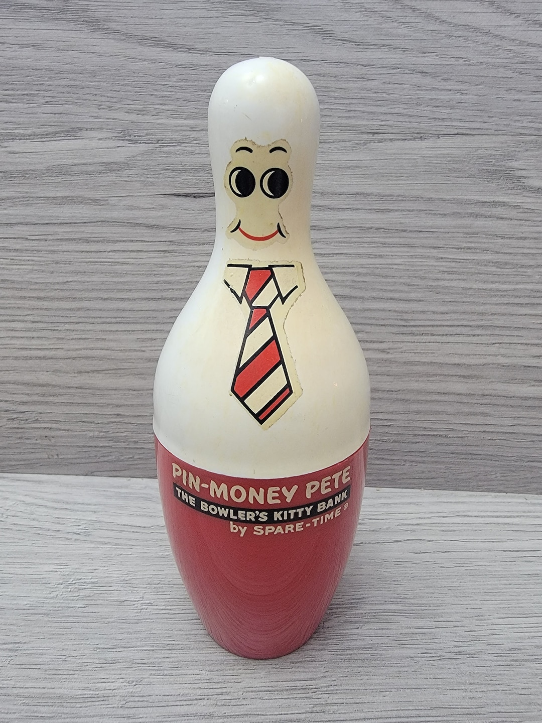 1970s Pin Money Pete Plastic Bank Bowling Pin Coin Bank Piggy - Etsy
