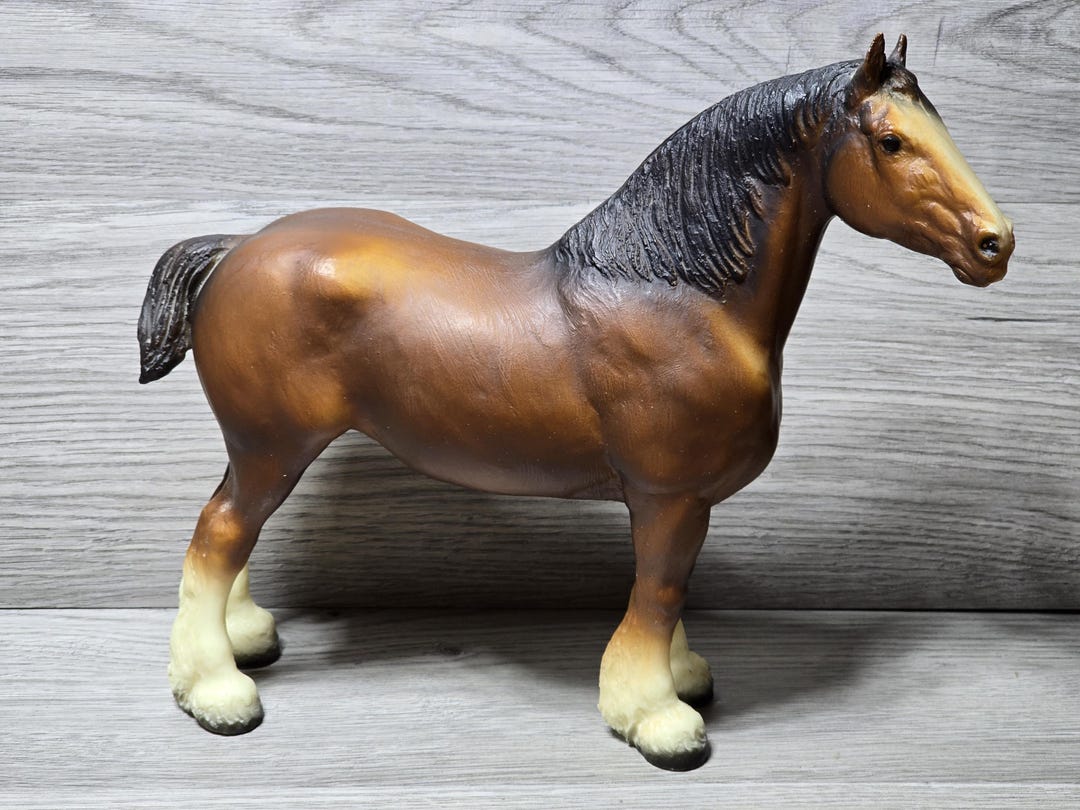Vintage Breyer Clydesdale Mare Horse Model USA - Etsy