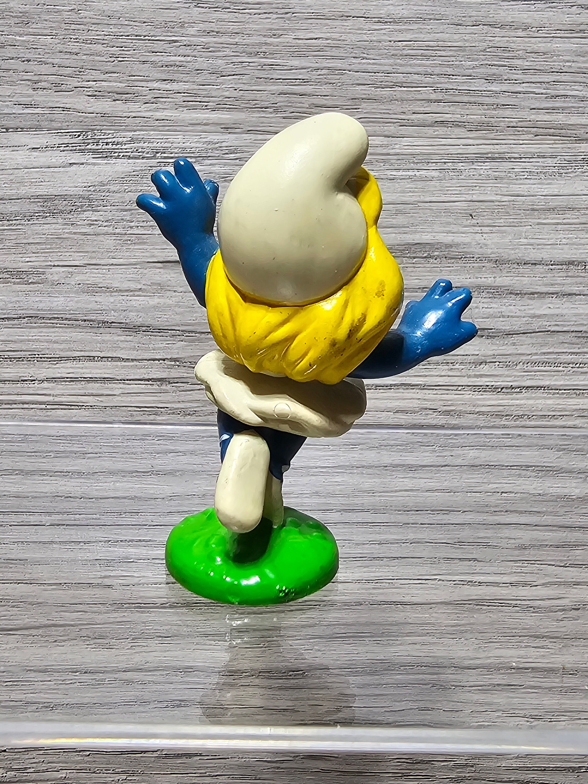 1978 Smurfs Smurfette Ballerina Dance Smurf Figure PVC Toy Peyo ...