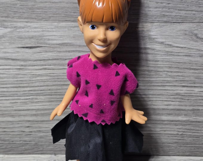 1993 Mattel the Flintstones Crash Test Barney Action Figure New in Box ...
