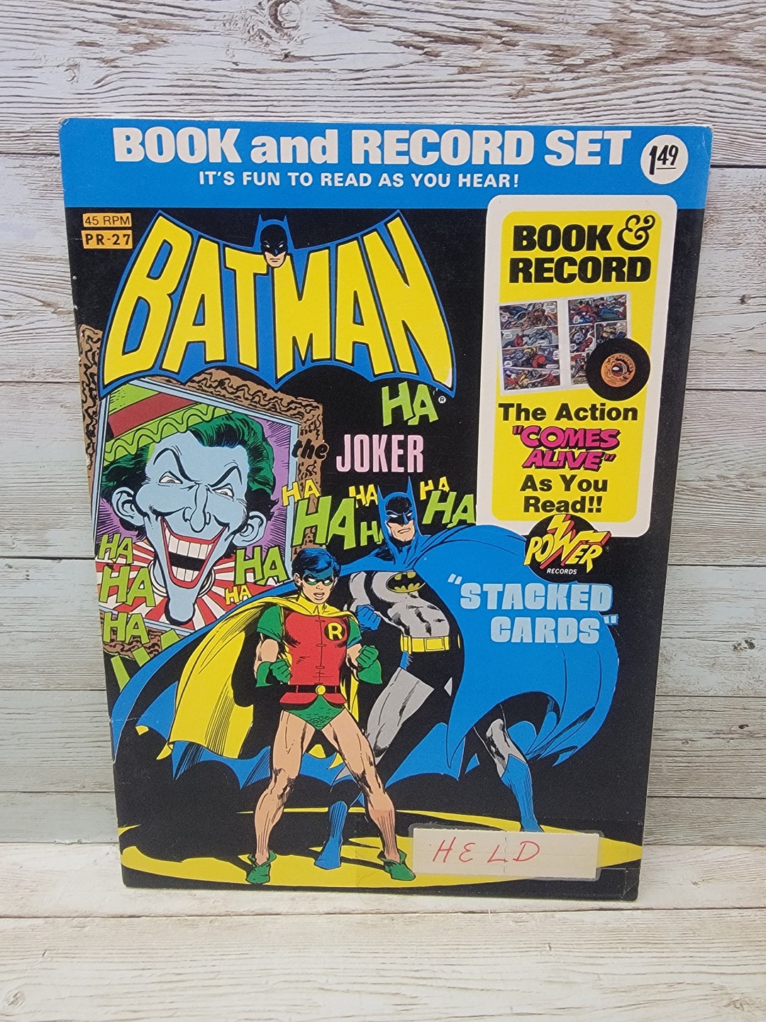 1975 Batman Comic Book and Record DC Comics NO RECORD - Etsy