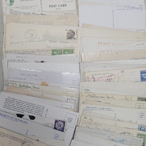 Bulk Postcard Lot of Approximately 100 Postcards (old and Newer ...