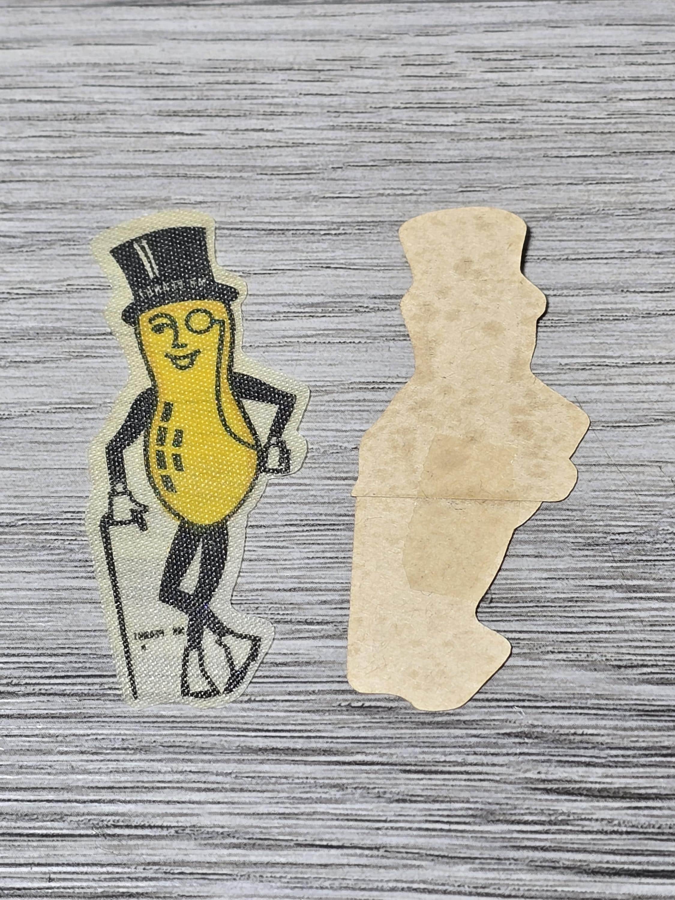 1950s Planters Mr. Peanut Cloth Sticker - No Longer Sticks - Etsy