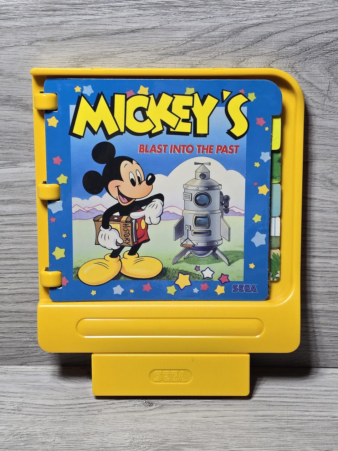 1994 Sega Pico Mickey's Blast Into the Past Cartridge Only - Etsy