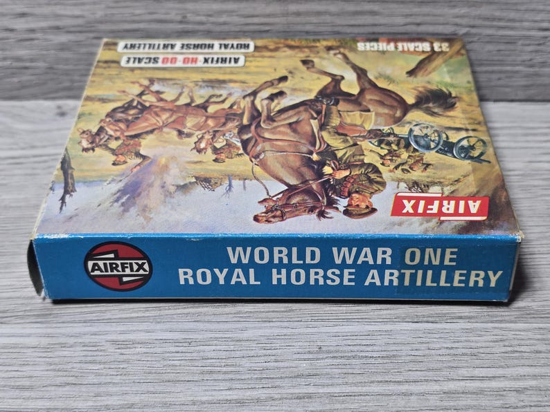 Vintage Airfix Ho-00 Scale Royal Horse Artillery Miniature Model ...