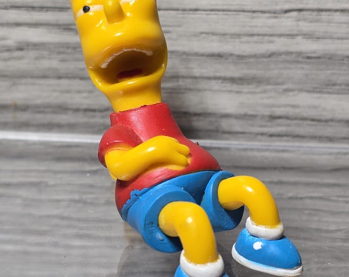 The Simpson's Bart Simpson Figure Simpsons Movie 2" Tall - Etsy