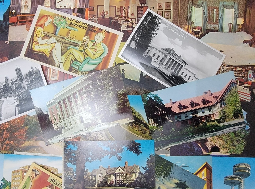 Bulk Postcard Lot of Approximately 100 Postcards (old and Newer ...