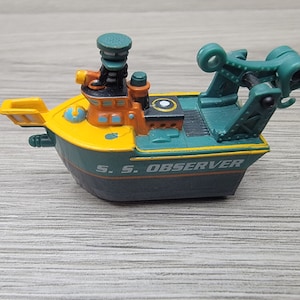 1995 HTF Micro Machines SS OBSERVER Ship Crane Tug Boat - Etsy