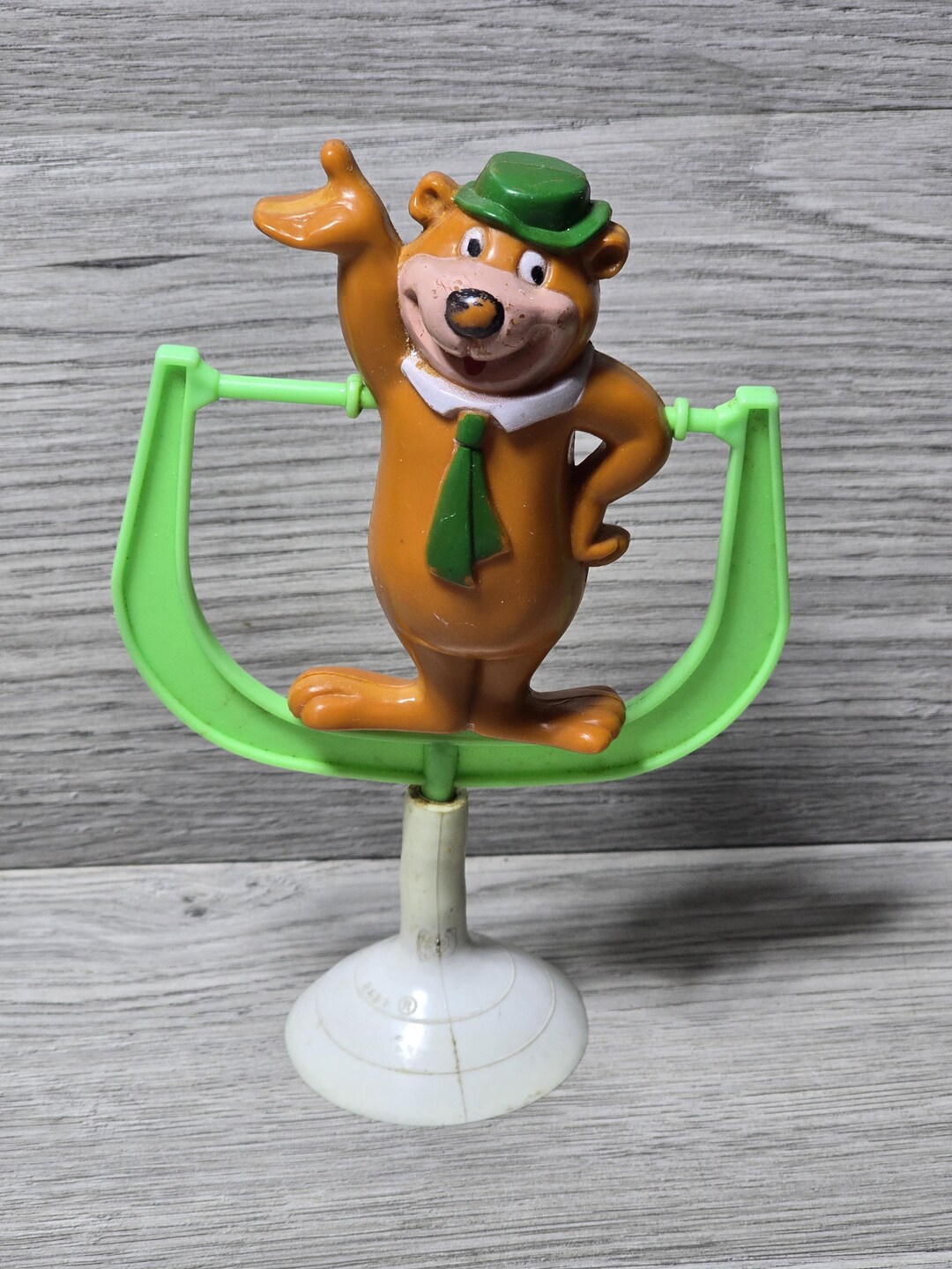 1980 Sanitoy Lucky Baby Yogi Bear Suction Cup Toy Hanna Barbera - Etsy