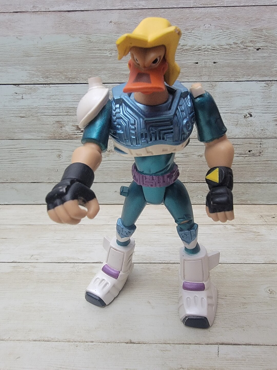 1996 Disney Mighty Ducks Weapons Expert Puck Bomber Nosedive Figure 6 ...