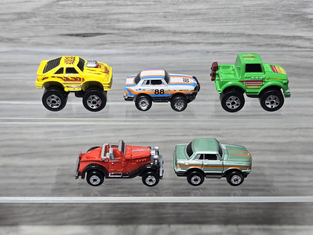 1980s Original Galoob Micro Machines Road Champs Lot of 5 Mercedes ...