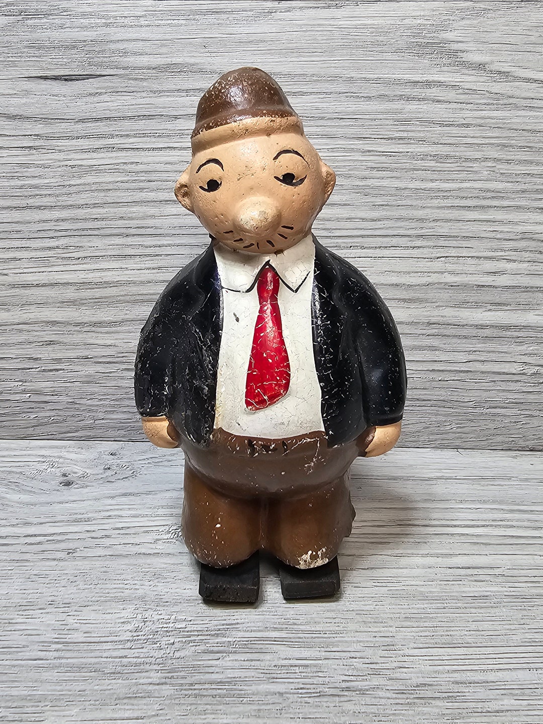 1929 Wimpy King Feature Composite Wooden Legs Ramp Walker Popeye ...