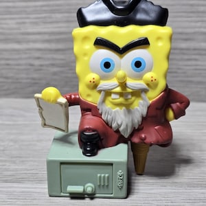 Spongebob Davey Jones Locker Pirate Burger King Figure - Etsy Australia