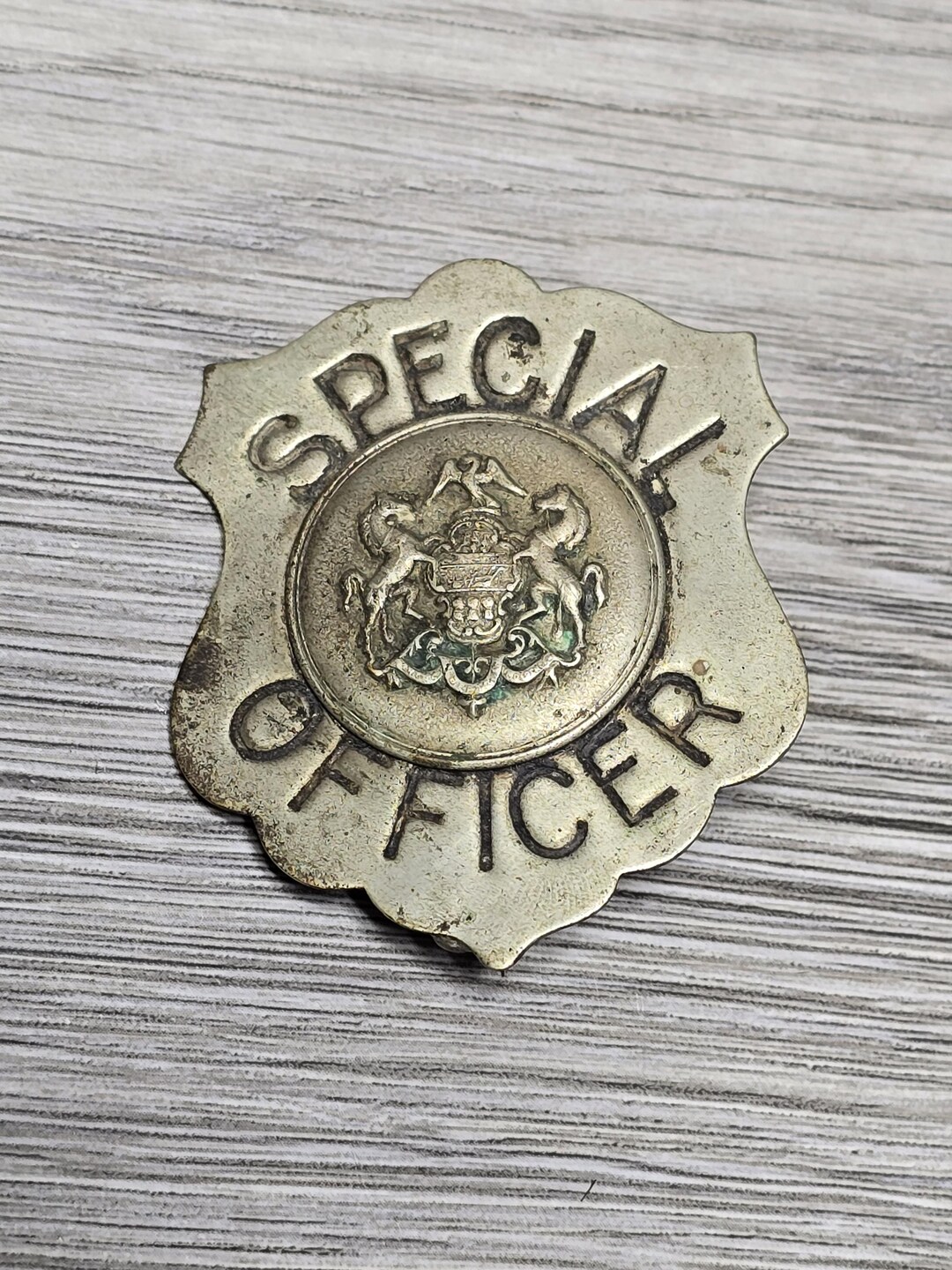 Late 1800s Pennsylvania Obsolete Special Officer Police Pinback Medal ...