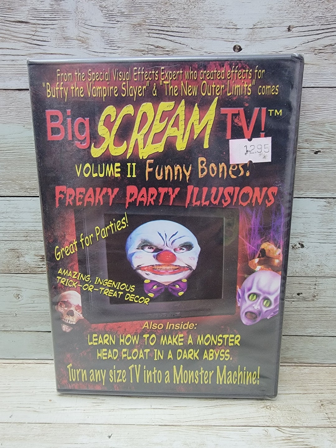 SEALED Halloween Big Scream TV Vol. 2 Freaky Party Illusions DVD - Etsy