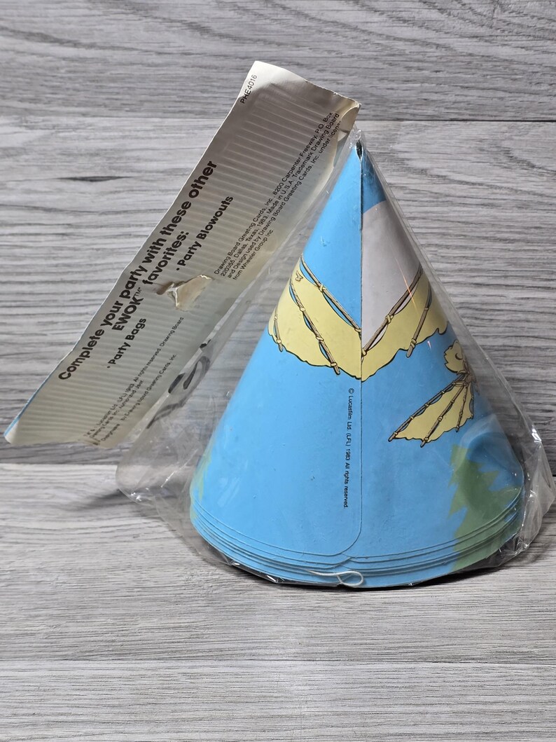 1983 Vintage Star Wars Party Hats Ewoks Return of the Jedi - Etsy Canada