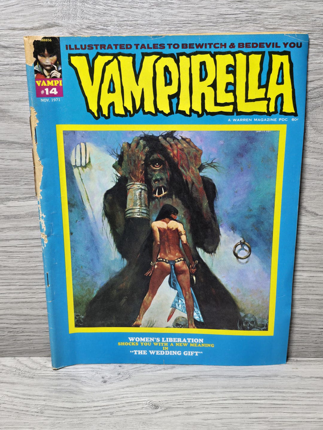1971 Vampirella 14 Original Warren Comic Horror Monster Magazine - Etsy