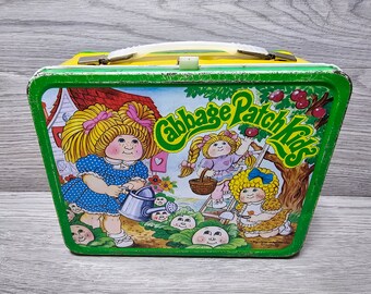Vintage Cabbage Patch Kids Plastic Lunch Box Stock S189 - Etsy