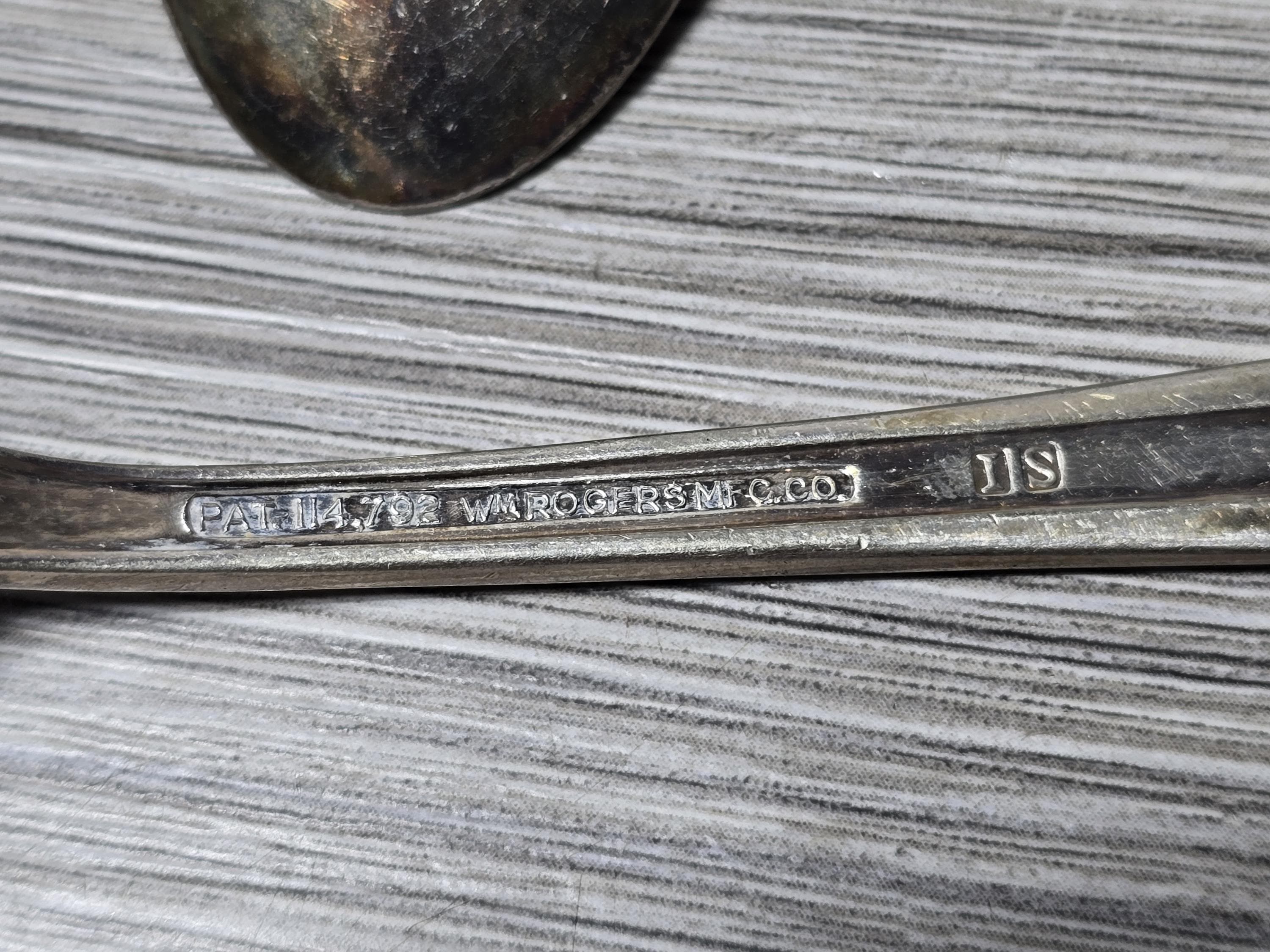 1960s Wm Rogers Co. Silver Plated Presidential Spoons - Set of 4 - Etsy