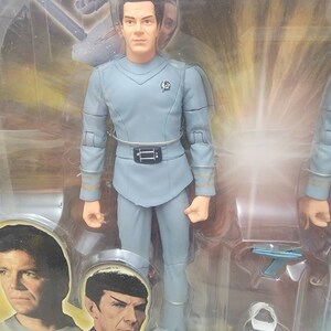 RARE Star Trek KIRK SPOCK Figure 2-pack Art Asylum Diamond Select ...