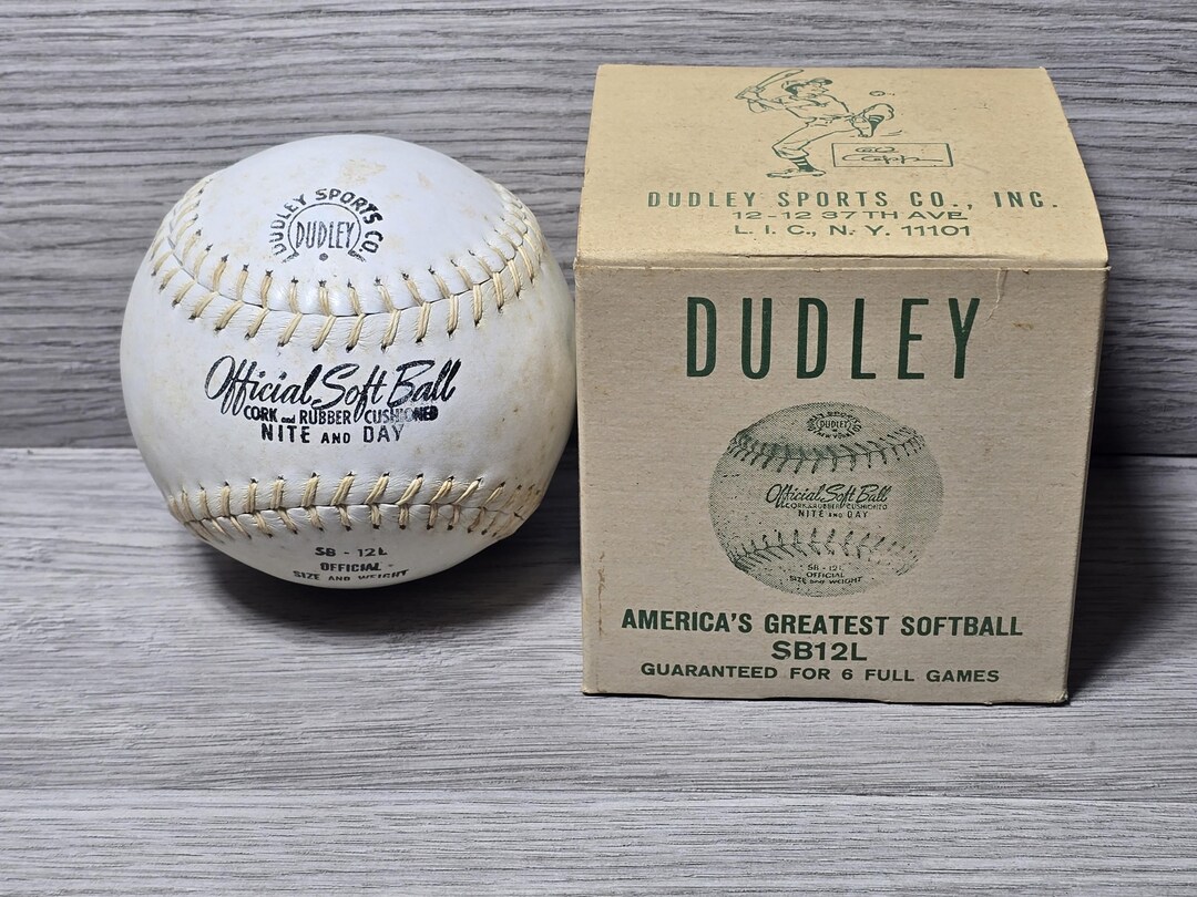 Vintage Dudley Sports Soft Ball Original Box Art by Al Capp SB12L RARE ...